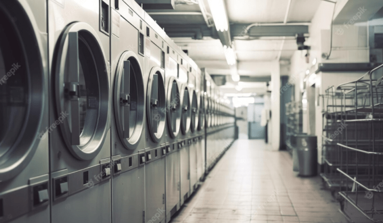 Industrial & Commercial Laundry Set Up, Laundry Layout Designing ...